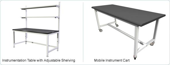 Lab Instrumentation Tables - Biomedical Solutions, Inc. (BSI)