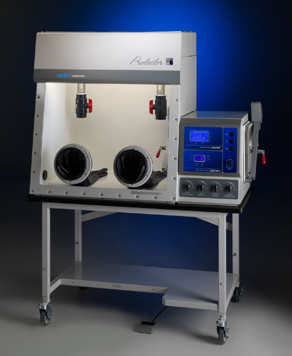 Labconco Protector Double Stainless Steel Combination Glove Box ...