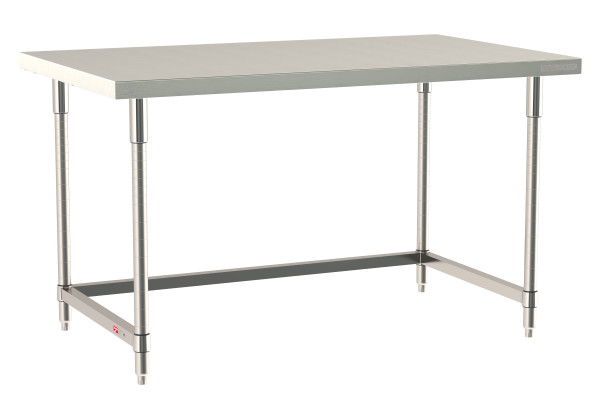 Metro TableWorx? Stainless-Steel Laboratory Work Tables with 3-Sided ...