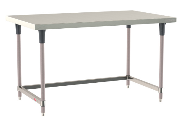 Metro TableWorx Stainless-Steel Laboratory Work Tables with 3-Sided ...