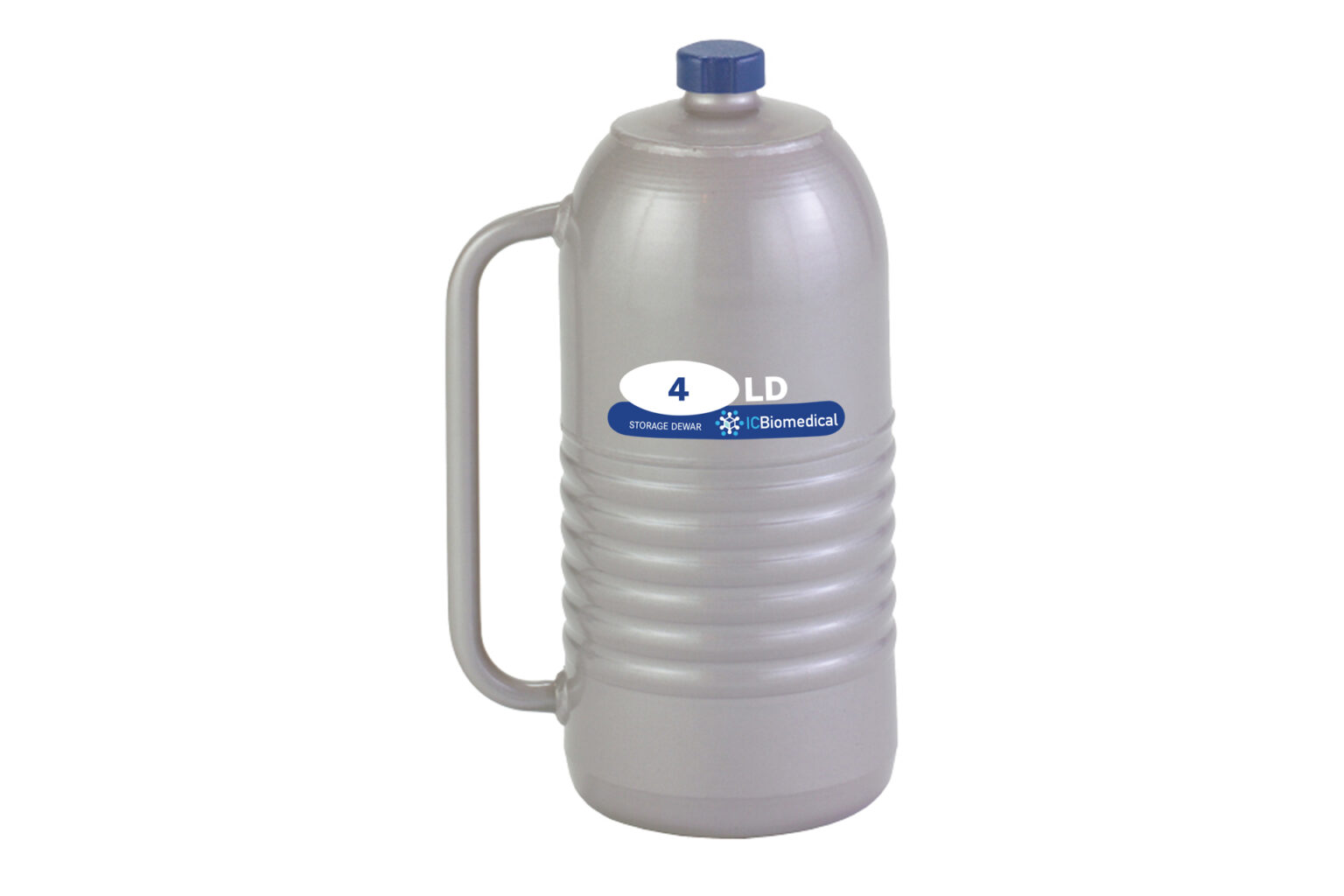 LD4 Aluminum Cryogenic Dewar (4 L) - Biomedical Solutions, Inc. (BSI)
