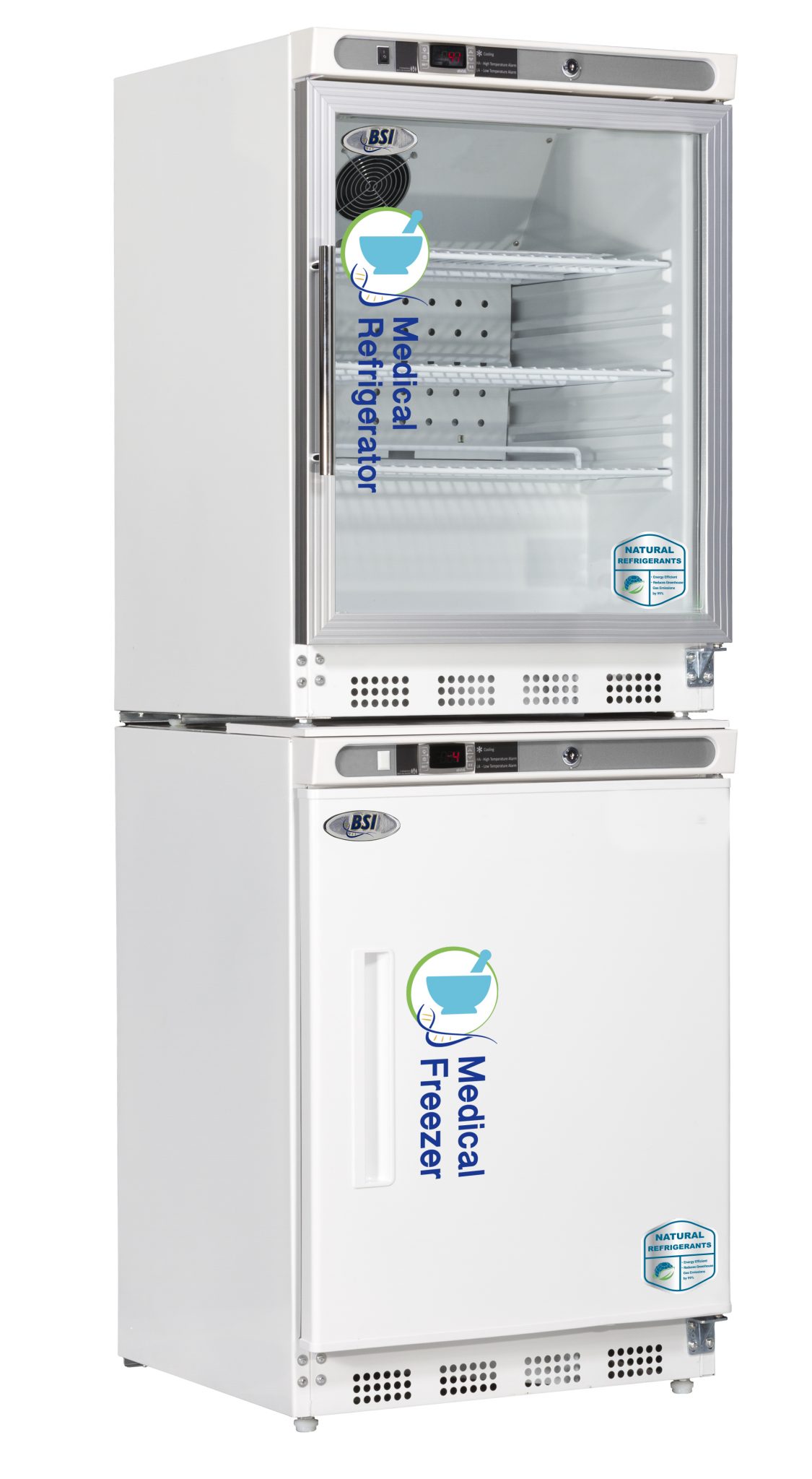 BSI Silver Series Pharmacy Vaccine Combo Refrigerator/Freezer | 9 Cu ...