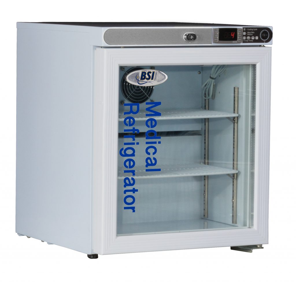 BSI Silver Series Glass Door Compact Pharmacy Vaccine Refrigerator | 1 ...
