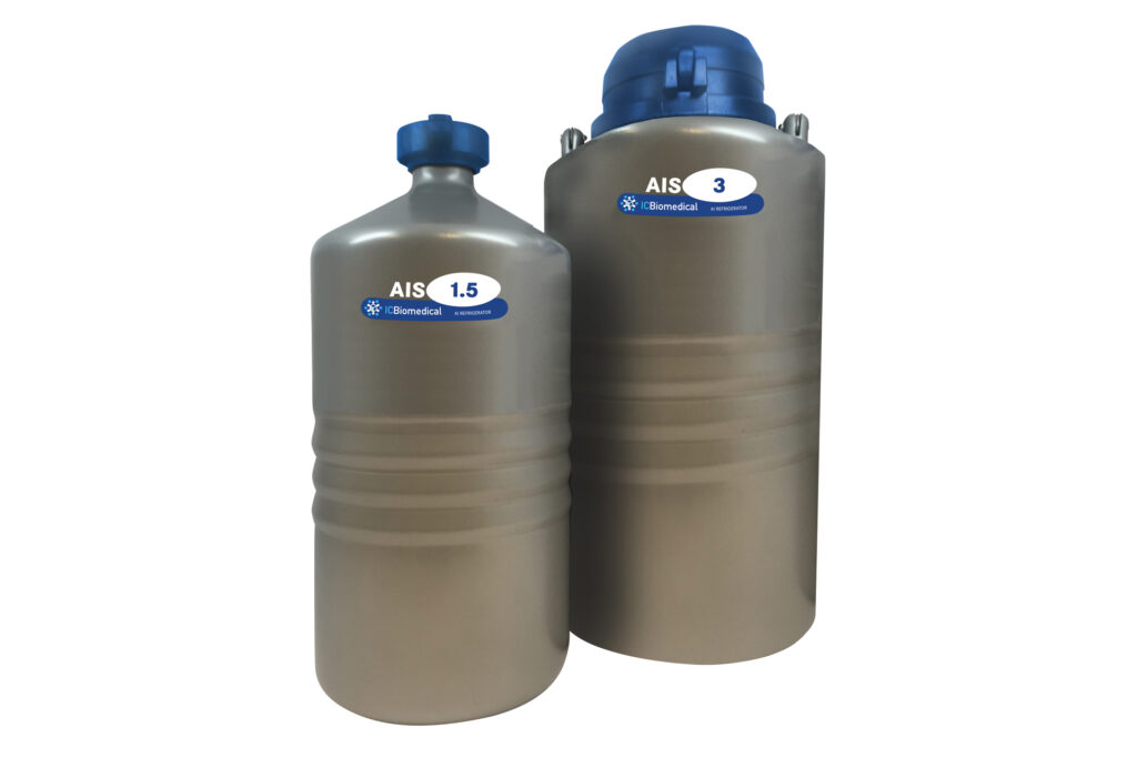IC Biomedical AIS3 AI Shield Cryogenic Storage Dewar - Biomedical ...