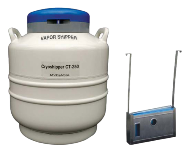 MVE CT-250 Blood Bag Cryoshipper - Biomedical Solutions, Inc. (BSI)