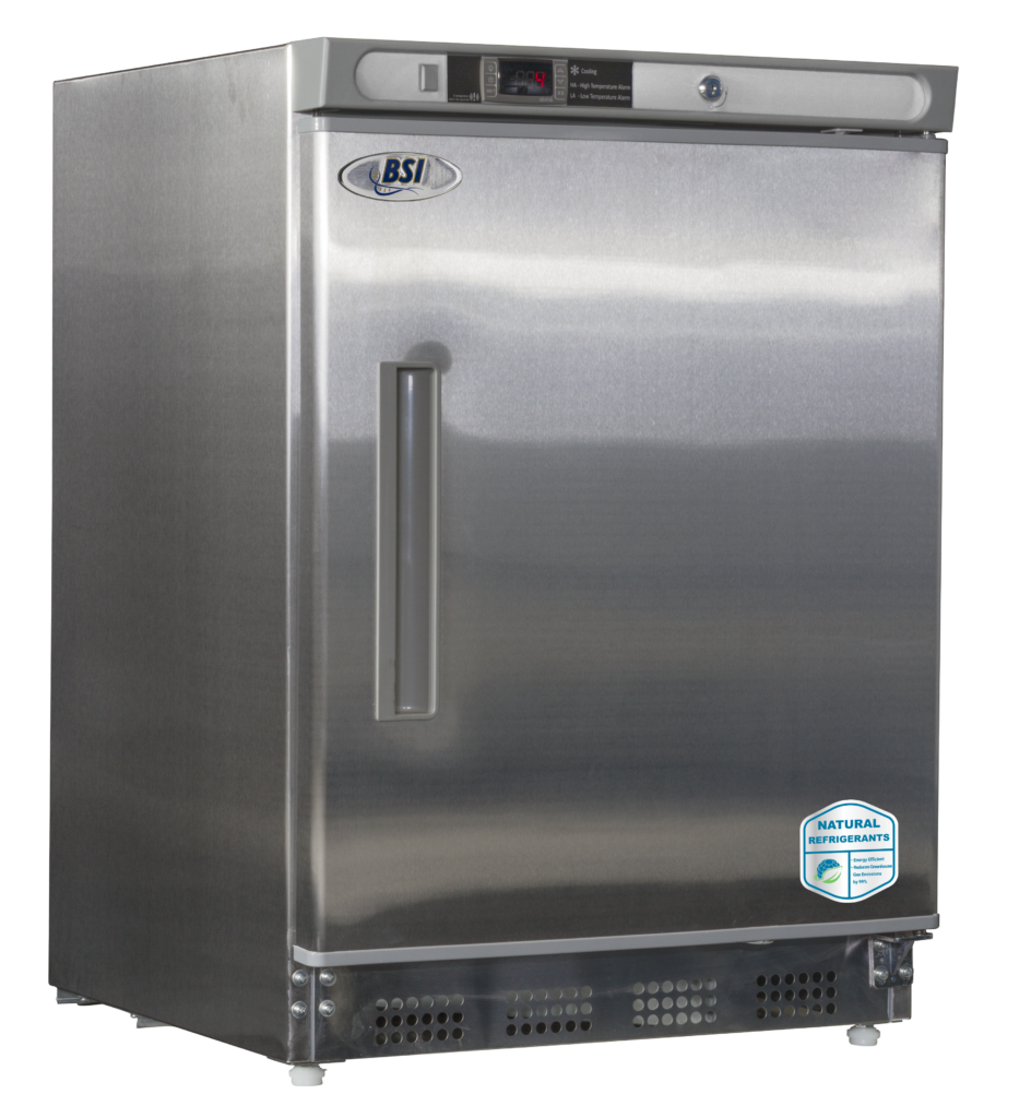 BSI Silver Series Built-In Stainless Steel Undercounter Refrigerator ...