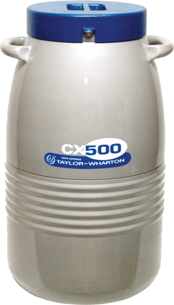 CXR500 Cryogenic Shipper with Replaceable Absorbent Material without ...