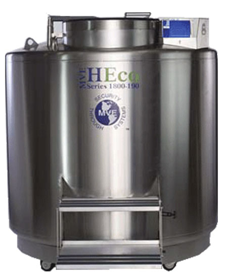 Chart MVE HEco 1892P-190 LN2 Freezer w/ Full Auto Fill & Gas Bypass ...