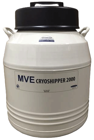 MVE CryoShipper 2000 (2000 x 2.0mL Vials) - Biomedical Solutions, Inc ...