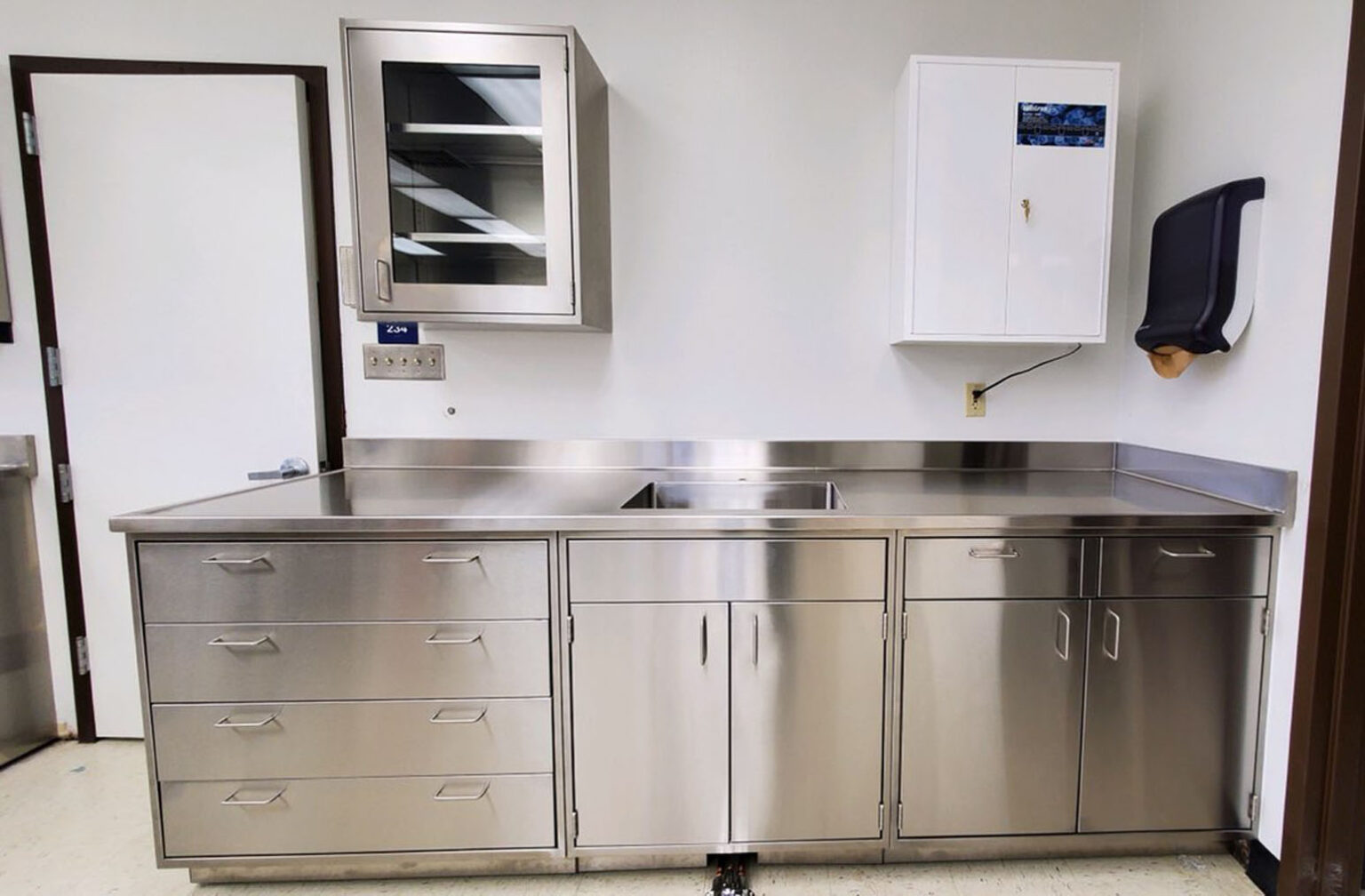 Stainless Steel Laboratory Casework - Biomedical Solutions, Inc. (BSI)