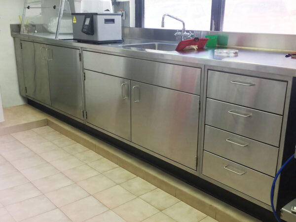 Stainless Steel Laboratory Casework - Biomedical Solutions, Inc. (BSI)